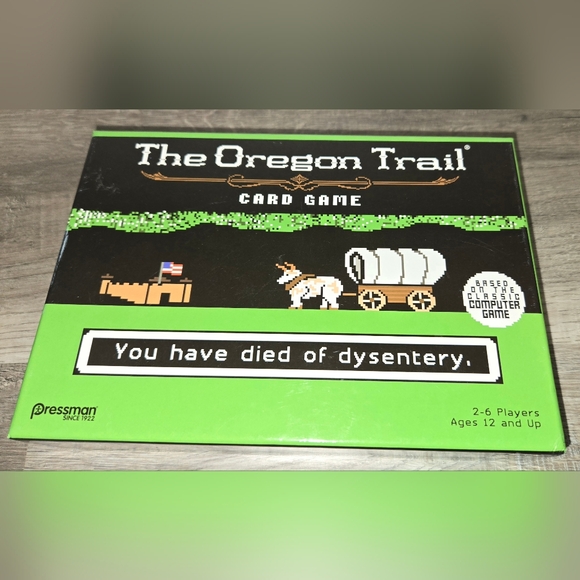 Pressman | Games | Oregon Trail Card Game Based On The Classic Computer ...